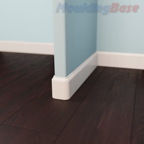 Coronado MDF baseboard 1/2" x 3-1/4" Scant - MouldingBase