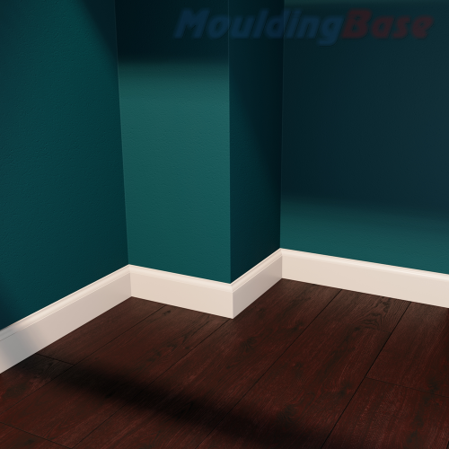 Coronado MDF baseboard 9/16" x 3-1/4" - MouldingBase