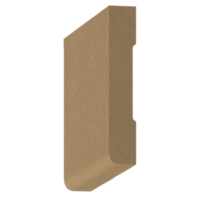 Raw E1E Hook Shelving MDF 9/16"x 3-1/4" - MouldingBase