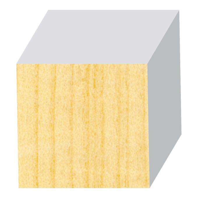 Non-Treated S1S2E (2x2) FJ Pine 1-7/16" x 1-1/2" - MouldingBase